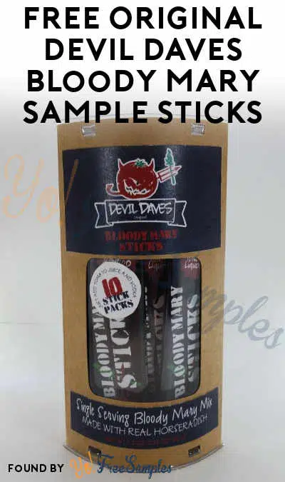 Join Waitlist For A FREE Original Devil Daves Bloody Mary Sample Stick ...