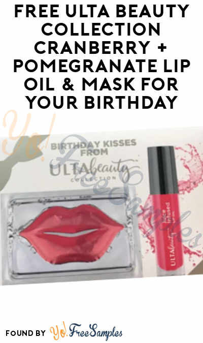 FREE Ulta Beauty Collection Cranberry + Pomegranate Lip Oil & Mask From ...