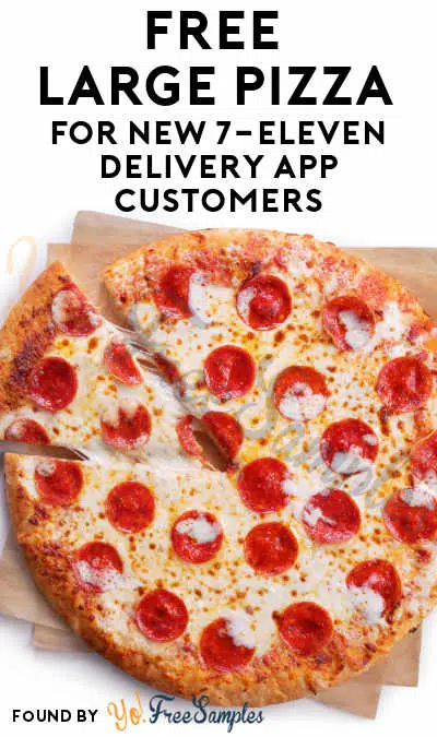 Ends 9/1! FREE Large Pizza For New 7-Eleven Delivery App Customers ...
