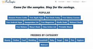 Free Food Samples With No Strings Attached