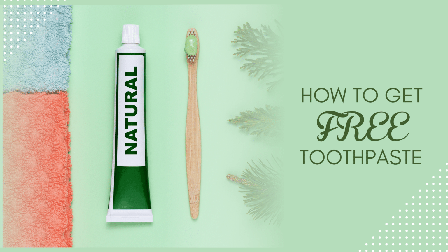 Free Toothpaste Guide