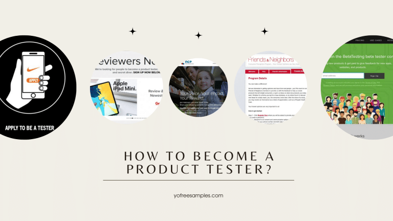 How To Become A Product Tester?