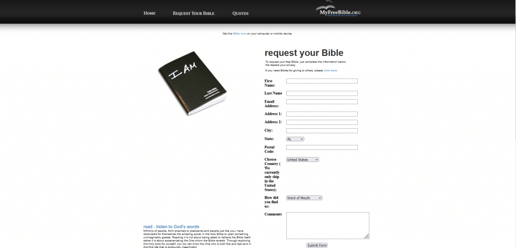 Free Bibles: How To Get Them