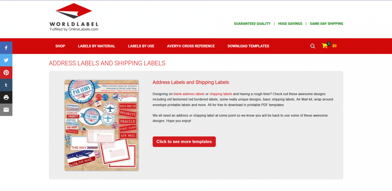 How To Get Free Address Labels