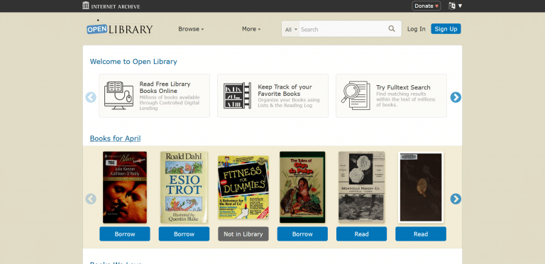 All The Best Free Books Online Websites