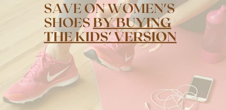 Save On Women's Shoes By Buying The Kids’ Version: Women's To Kids ...
