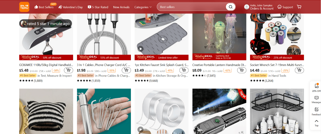 Temu Cart Help Guide