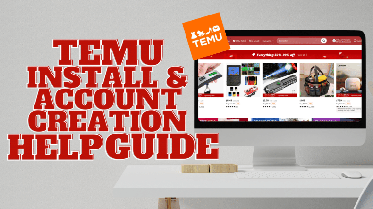 Temu Install & Account Creation Help Guide