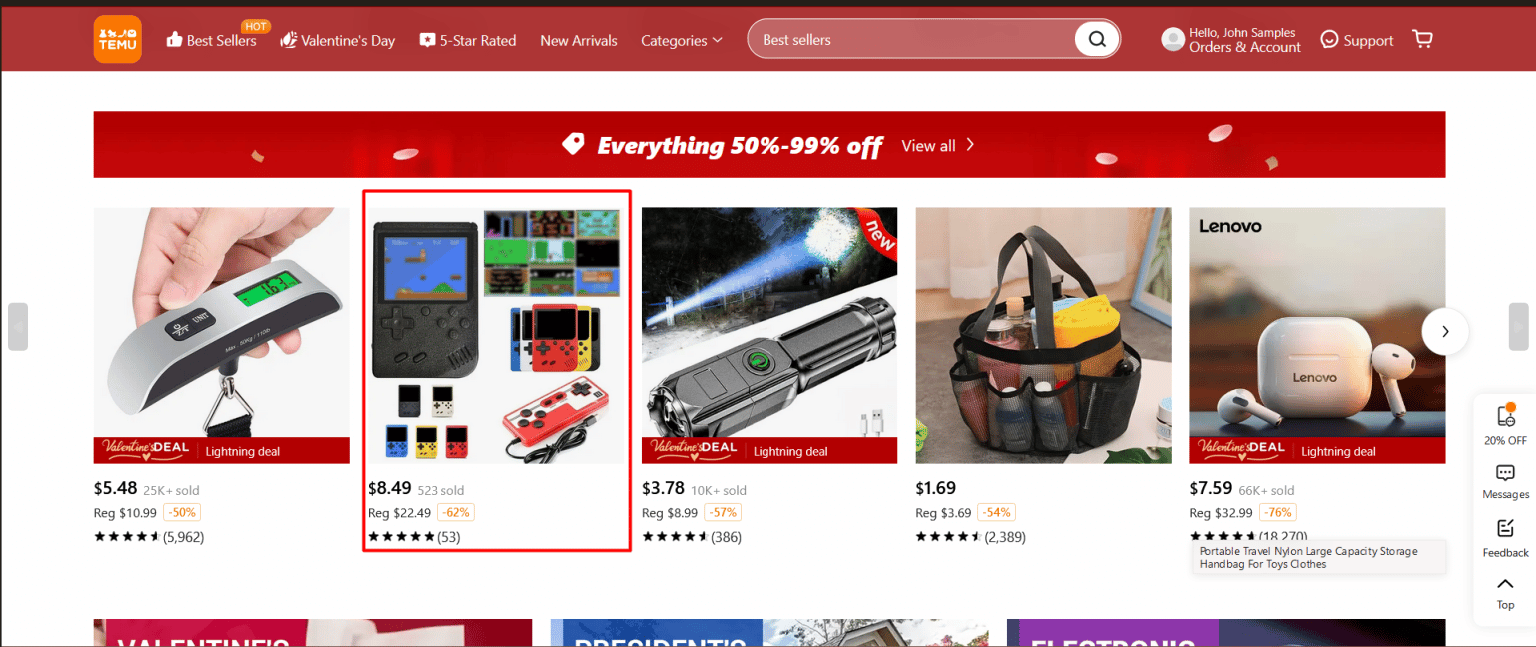 Temu Cart Help Guide