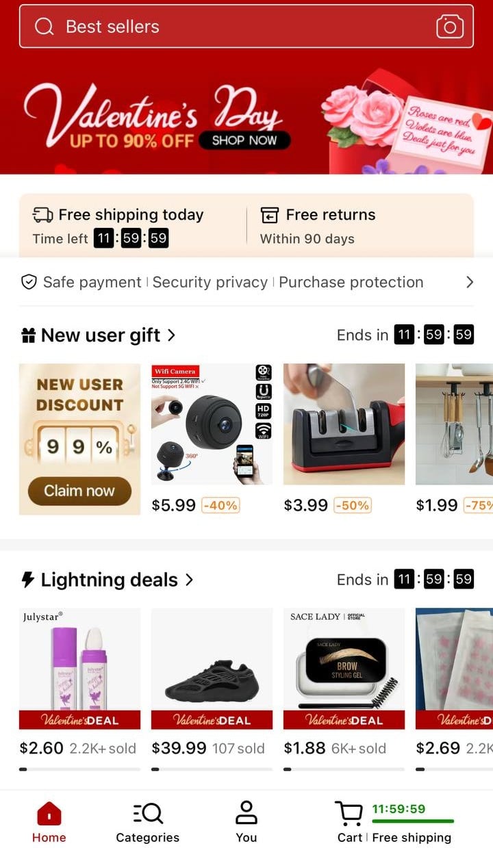 Temu Cart Help Guide