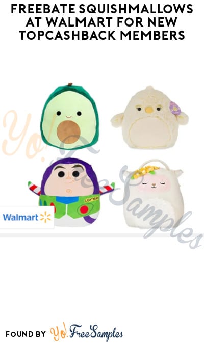 FREEBATE Squishmallows at Walmart for New TopCashback Members (Select ...