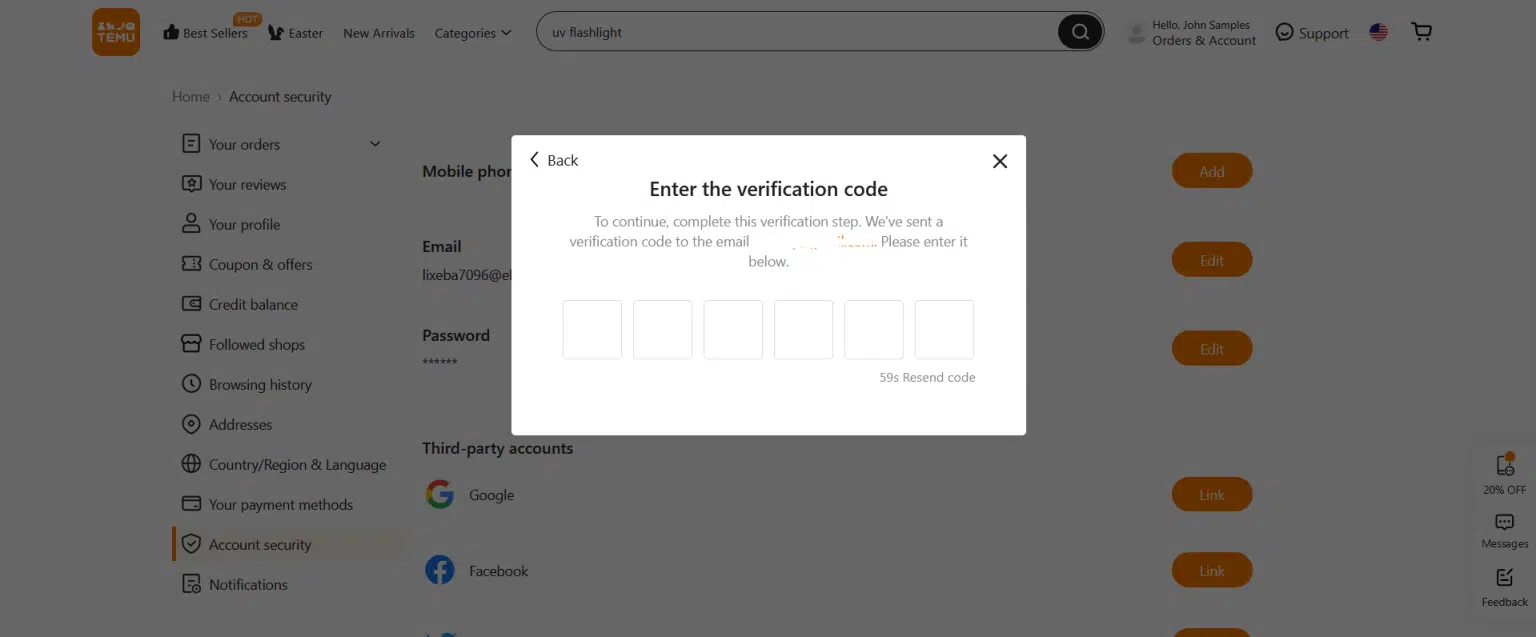 Temu Account Settings & Management Guide