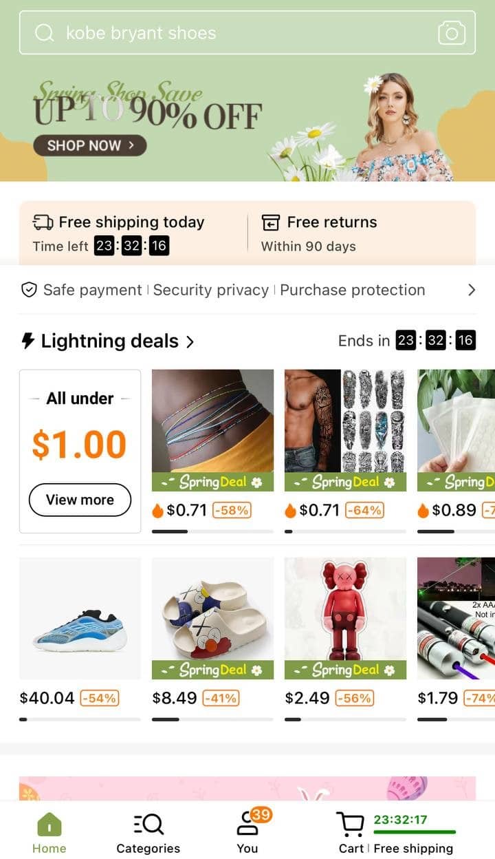 Temu Shopping Navigation Help Guide