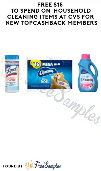 FREE $15 To Spend on Household Cleaning Items at CVS for New ...