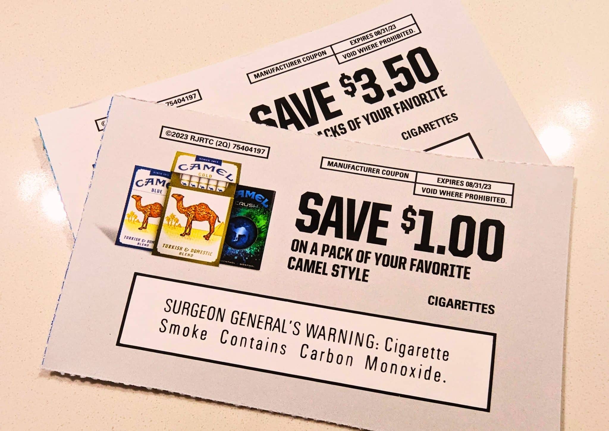 How To Get Camel Cigarettes Coupons