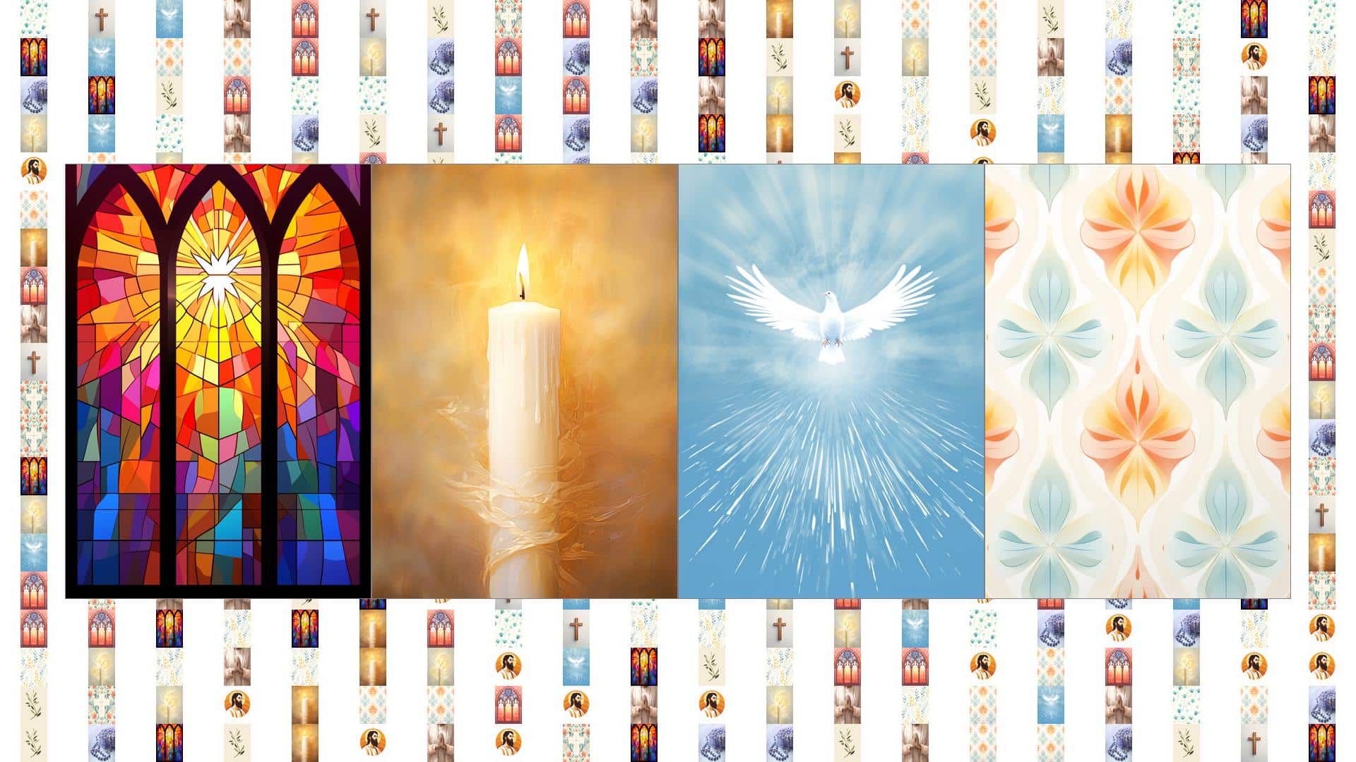 Free Printable 5"x7" Confirmation Greeting Cards